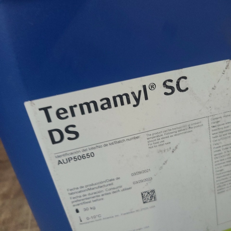 Novozymes - Termamyl SC DS - Alpha-amylase30 kg ENZYME Additive Brewing ...