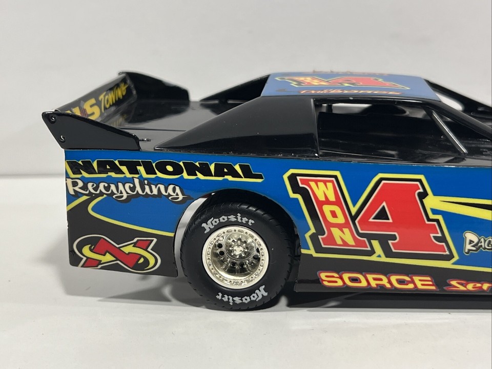 ADC 1/24 Scale Dirt Late Model Diecast Race Car #14 Dan Sorce C&S ...