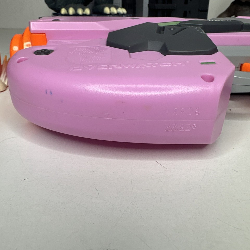 Overwatch D.Va HB50 Blaster - Pink NERF Rival DVA Gun Hasbro Battle ...