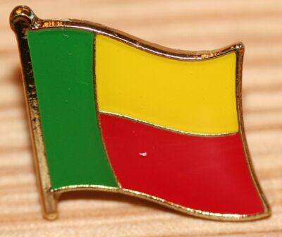 BENIN Africa Flag Country Metal Lapel Pin Badge | eBay UK