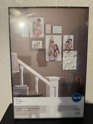 Mainstays 47997 12 x 18 inch Photo Frame - Black | eBay