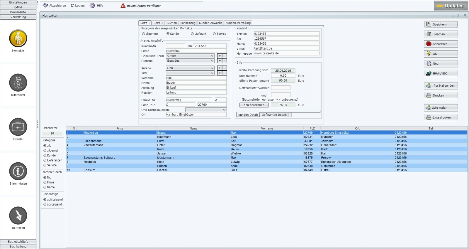 Buchhaltung,Rechnung schreiben,Rechnungsprogramm,Jahresabschluss,BWA ...