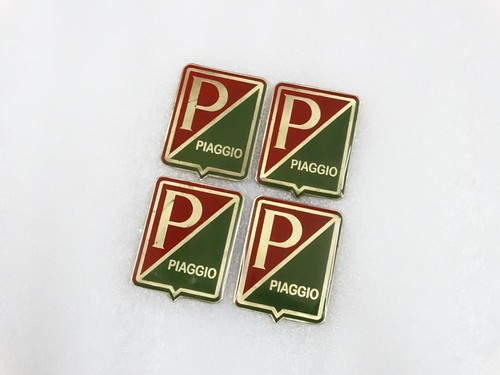 4x Vespa Horncast Cover Piaggio P Badge Mono VB VL VM VN SS Sprint GS ...