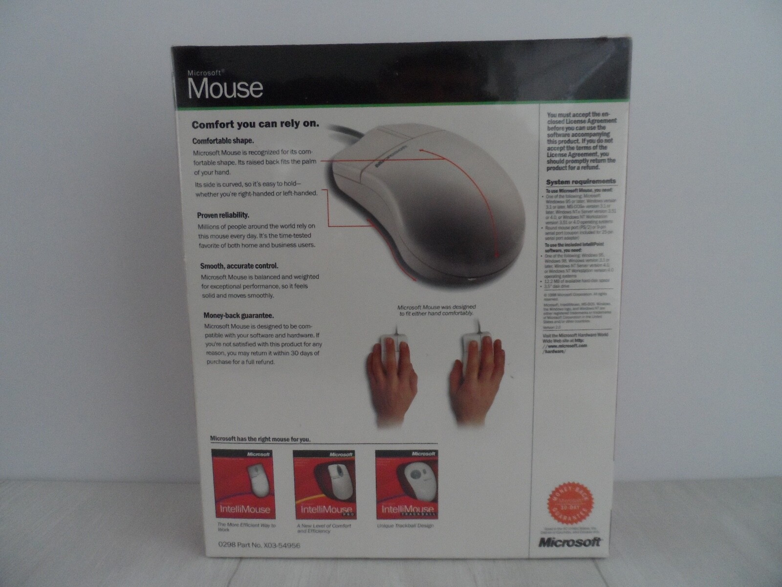 Vintage 90s Serial Original Microsoft Mouse Windows 95 Dos for sale ...