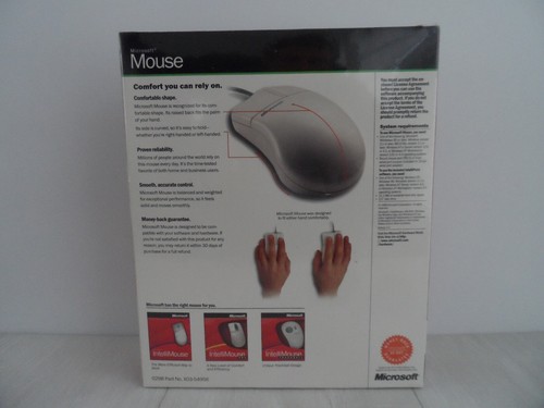 Vintage 90s Serial Original Microsoft Mouse Windows 95 Dos for sale ...