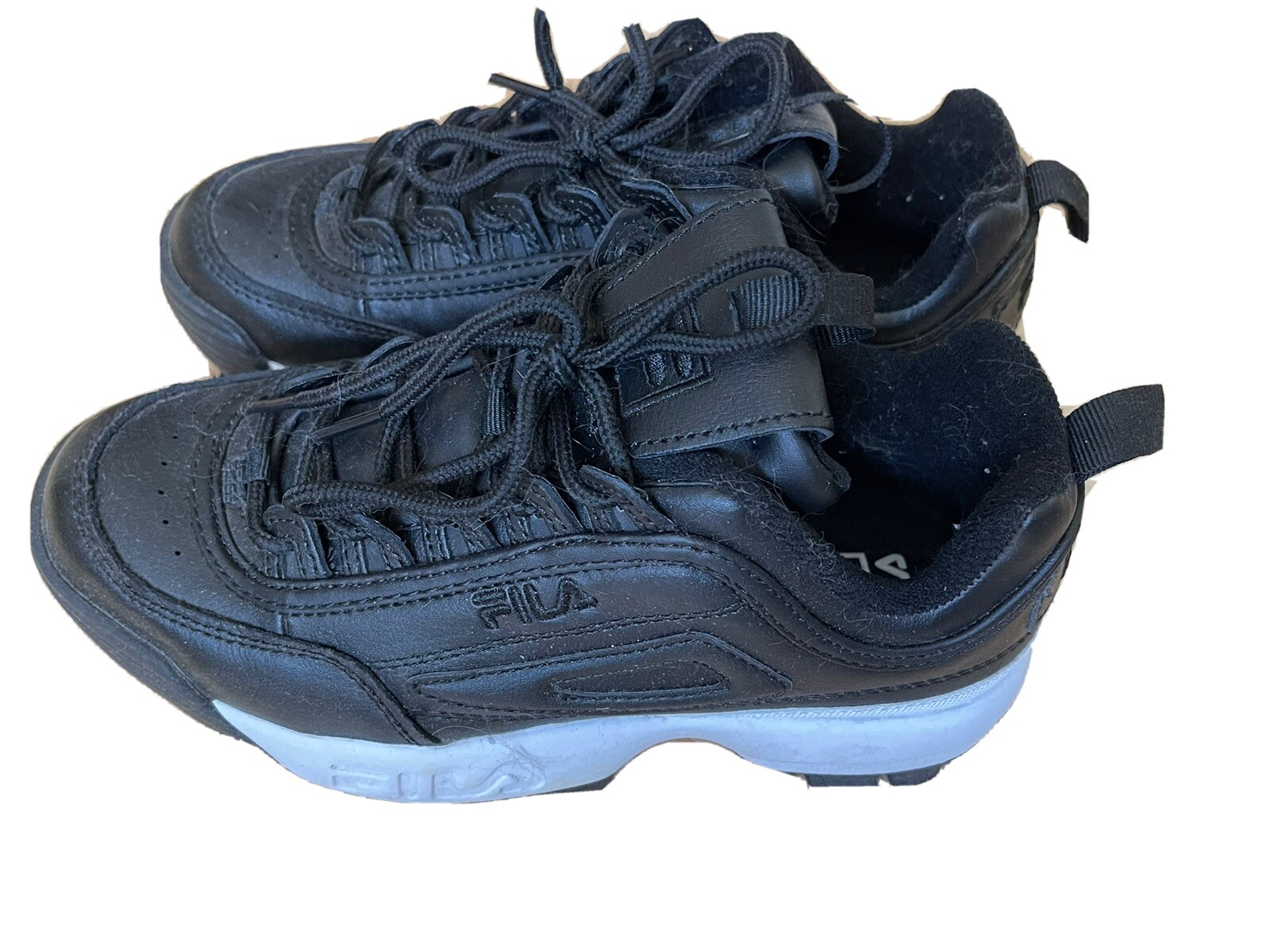 FILA DISRUPTOR Women's White Platform Wedge Sneakers … - Gem