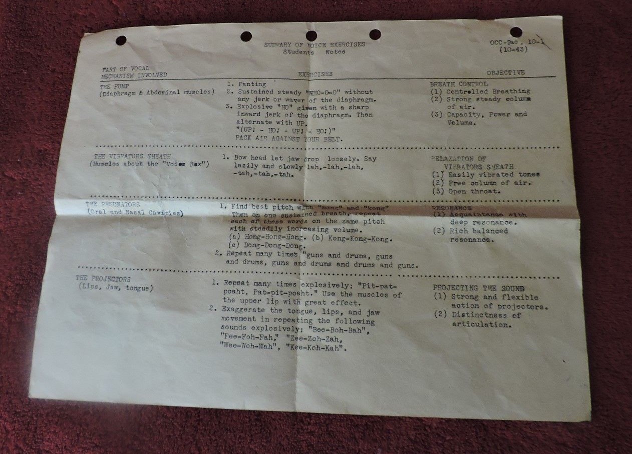 WWII (1942) Military Training Documents: Patrolling & Orienteering, Etc ...