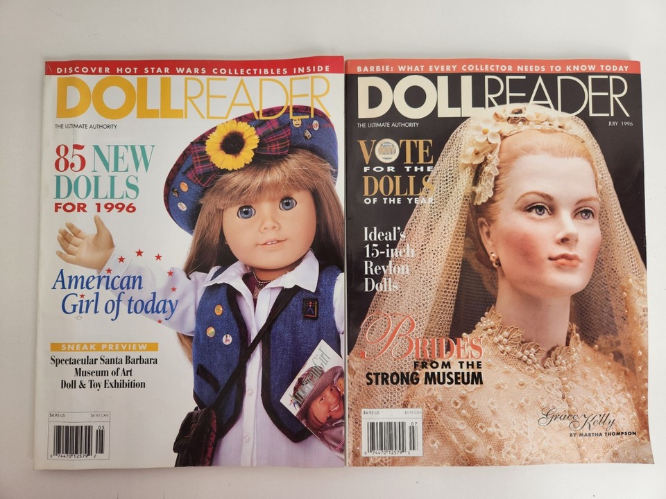 Doll Reader Magazine 1996 Bulk Lot Antique Fashion Dolls Collectors ...