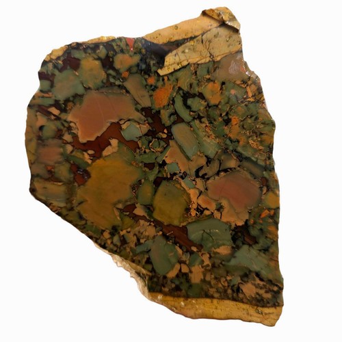 Rare Whisky Creek Brecciated Jasper Slab Lapidary Stone Slice Cut Rock ...