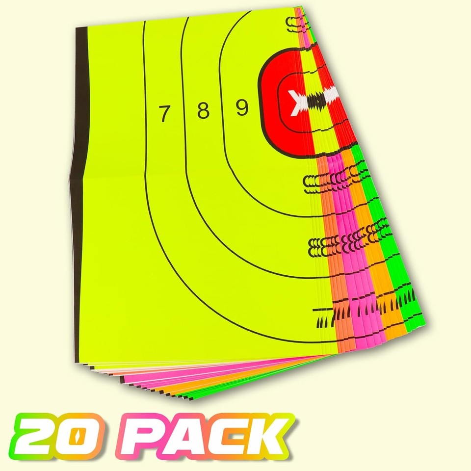 Highwild 23X35 Inch Shooting Range Silhouette 23x35", Multi Color - 20 ...