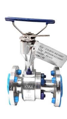 Kinka K41150 1" Inconel 825 Ball Valve API 608 Class 150, 290 PSI at ...
