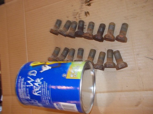 (7) Allis Chalmers tractor AC WD WD45 45 rear axle hub center stud ...
