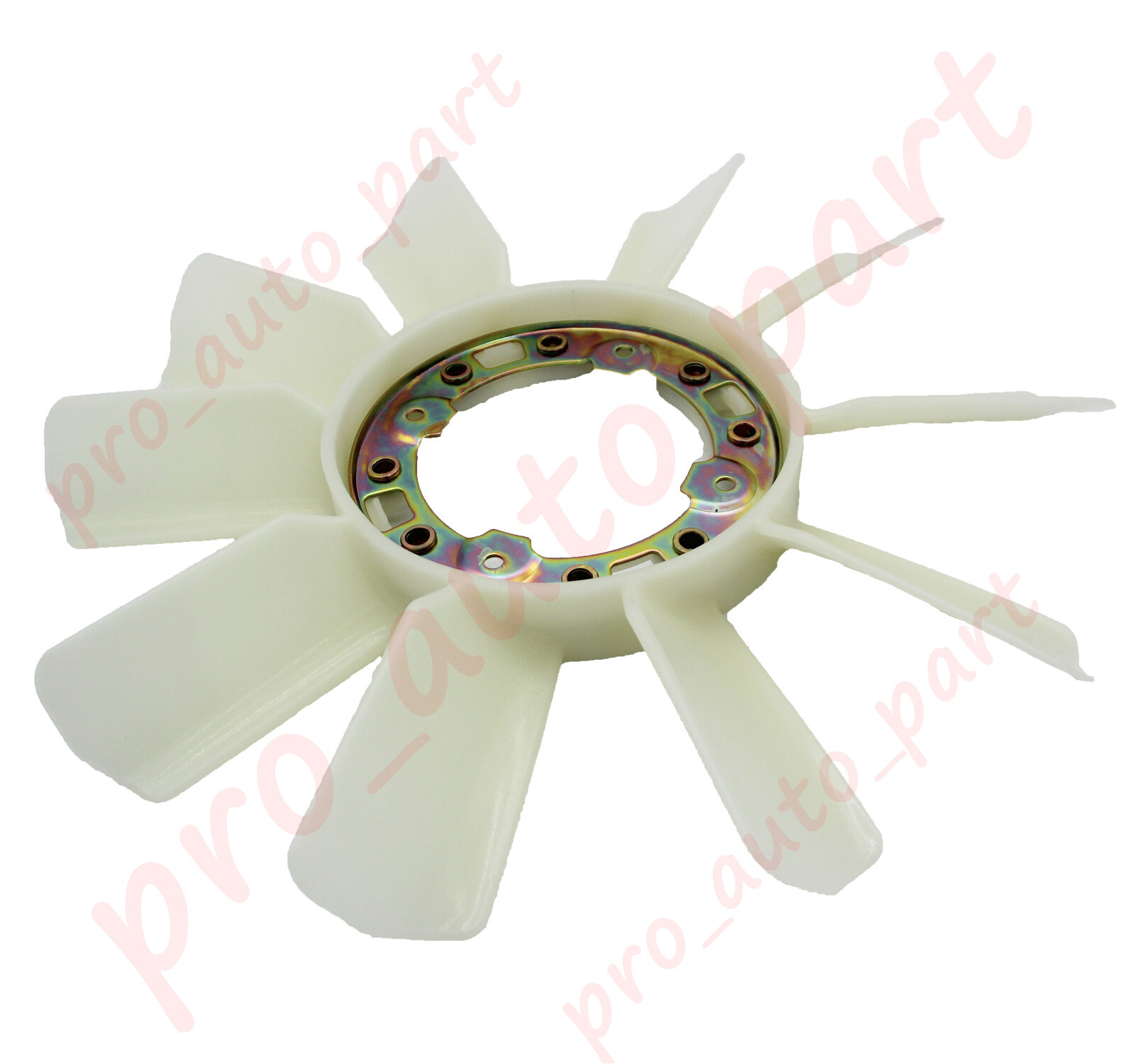 10 Blade Radiator Fan for Toyota Hilux LN147R LN152R LN167R LN172R ...