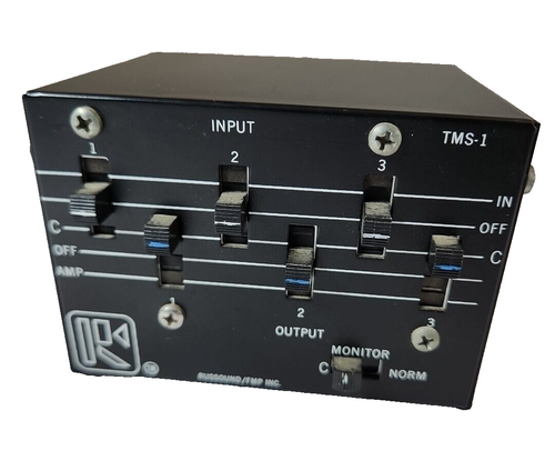 Vintage Russound FMP Inc. Tape Monitor Switch TMS-1 for speaker ...