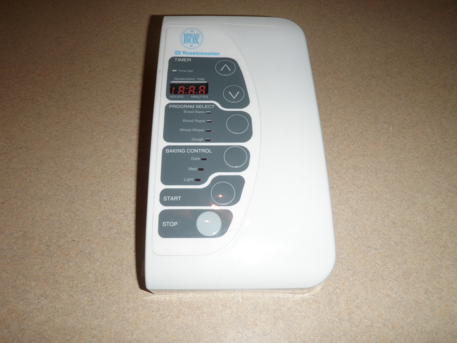 Toastmaster Bread Maker Control Panel with Power Control Board for ...