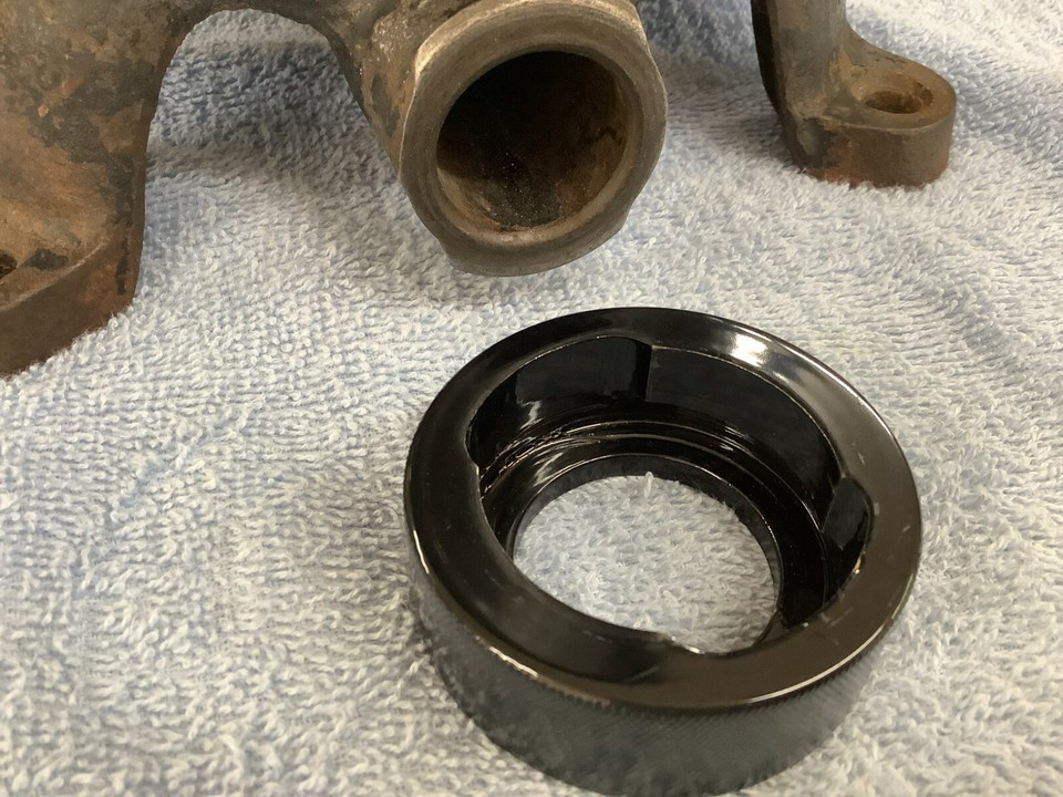 NEW Sausage Stuffer lard Press Nut Spout Holder Enterprise National ...