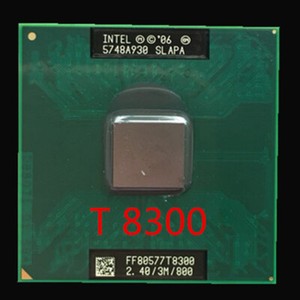 Intel Core 2 Duo T8300 2.4 GHz Dual-Core Socket P 800MHZ (SLAYQ) CPU ...