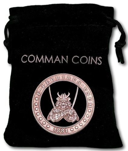 Hobo Cut Coin Japanese Samurai Old Japan Warrior Goth Fantasy Cosplay ...