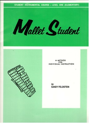 STUDENT INSTRUMENTAL COURSE LEVEL 1 MALLET STUDENT MUSIC BOOK METHOD ...
