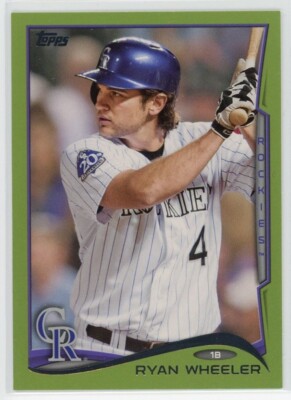 2014 Topps Series Two Baseball Ryan Wheeler Green #352 | eBay