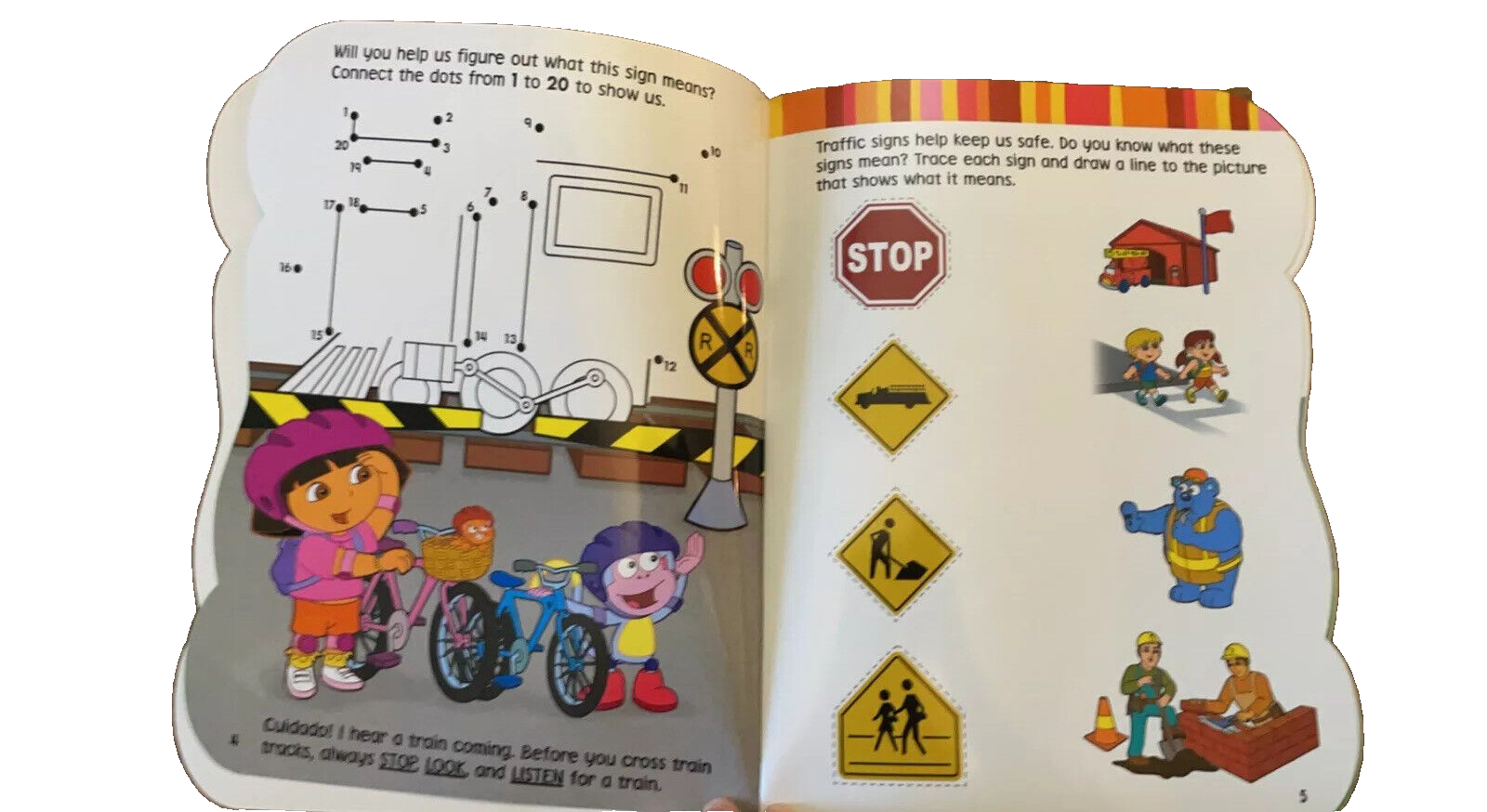 Dora the Explorer Safety : Wipe-off Workbook by Learning Horizons Staff ...