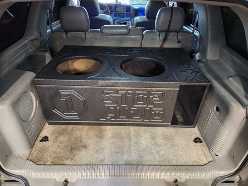 XL Custom Dual 15" Subwoofer Enclosure Ported Sub Box Universal Large ...