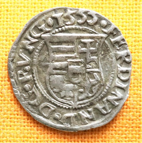 Medieval Hungarian Kingdom Coin - Habsburg Ferdinand I. Silver Denar ...