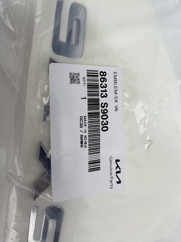 Genuine OEM Kia 86310 S9000 "TELLURIDE" Rear Tailgate Nameplate 20-21 ...