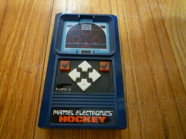 Vintage 1978 Mattel Electronics Hockey Handheld Electronic Game ...