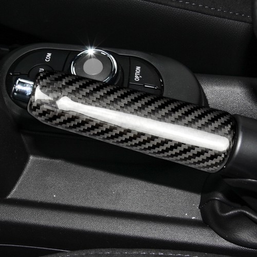 For Mini Cooper F55 F56 F57 Carbon Fiber Console Parking Brake ...