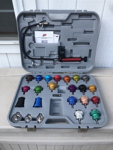 25 pc ATD Master Cooling System Pressure Test Kit | eBay