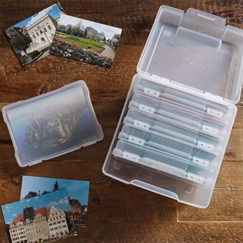 Greeting Card Organizer Picture Photo Storage Box Container | eBay