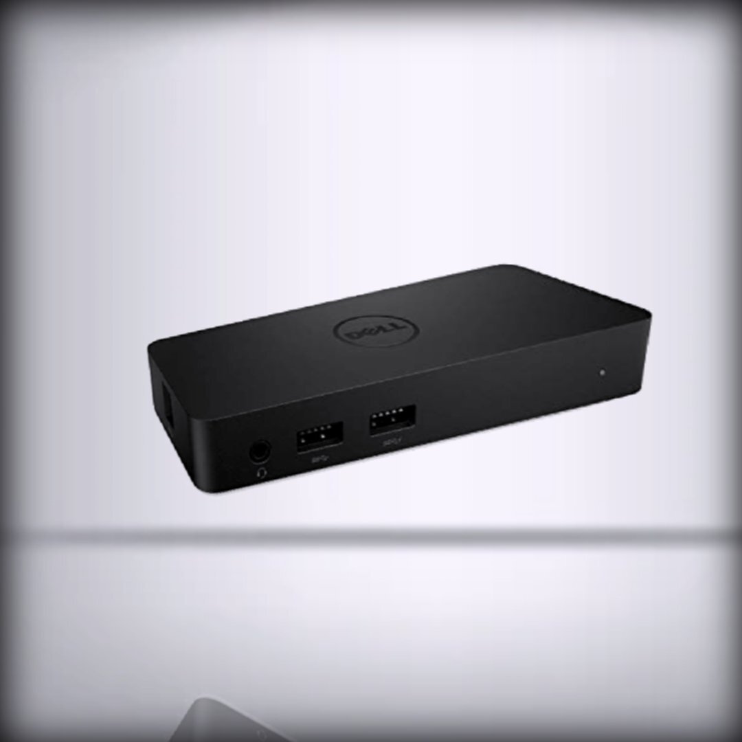 Dell D1000 USB 3.0 Dual Video Docking Station - Black for sale online ...