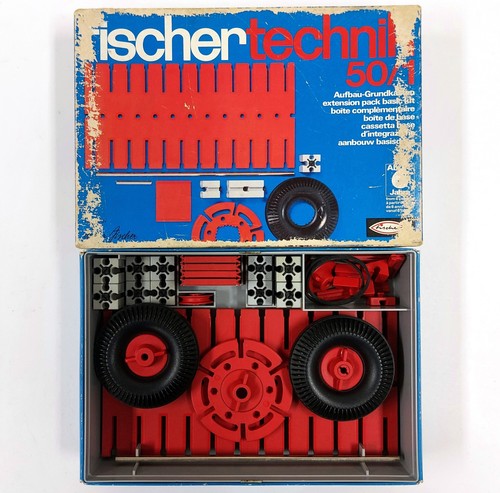 Vintage Fischertechnik 50/1 Parts Spares Complete 1975 W. Germany 30140 ...