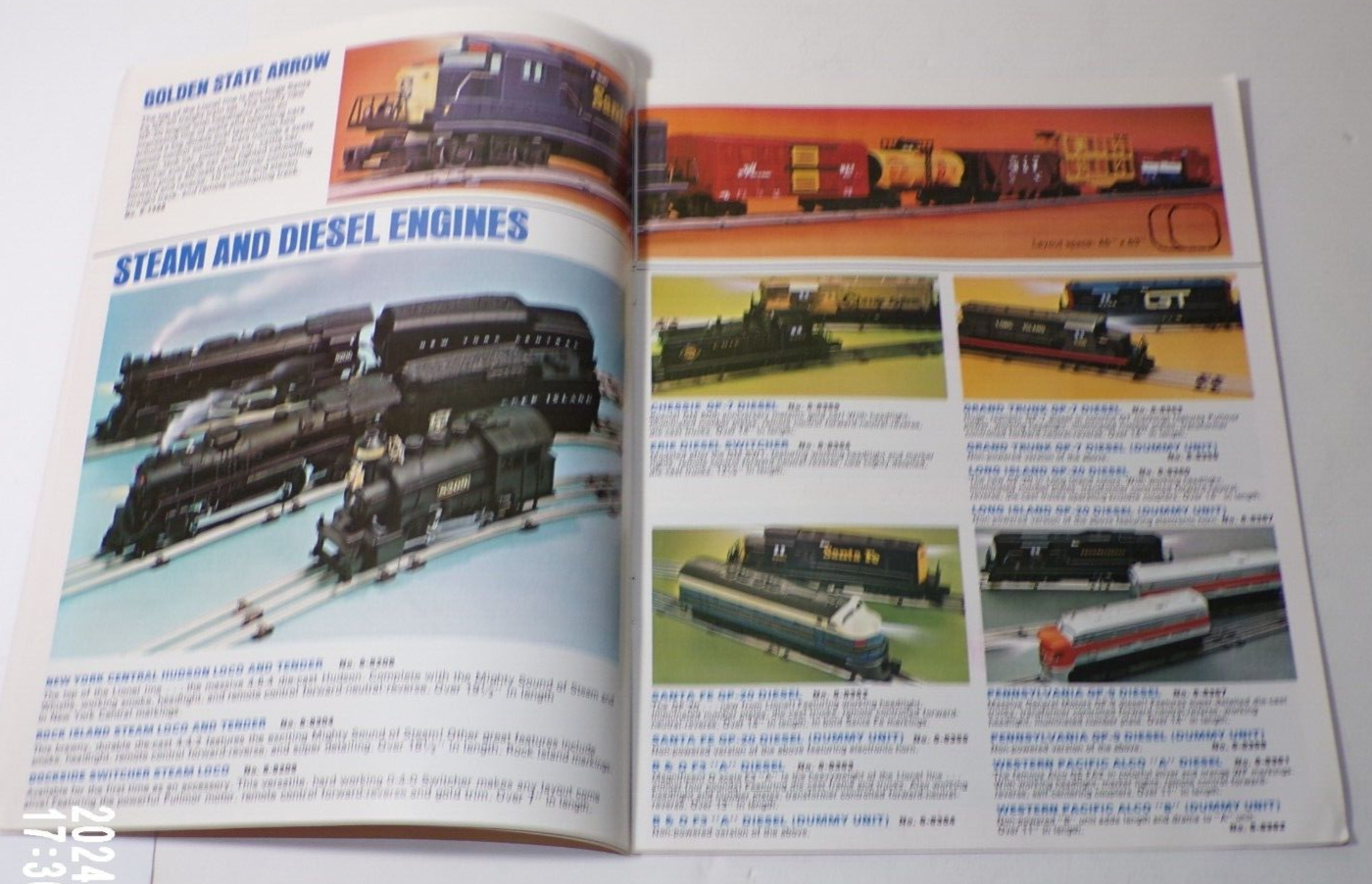 LIONEL TRAINS 1973 Trains & Accessories Product Guide Brochure Catalog ...