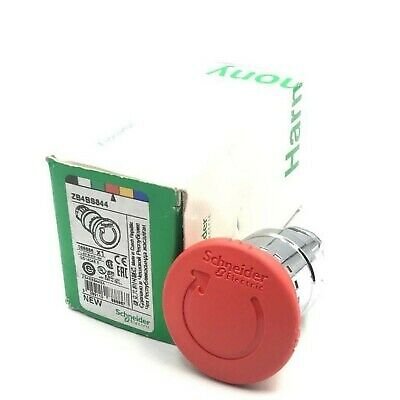 SCHNEIDER ELECTRIC ZB4BS844 EMERGENCY SCRAM PUSH BUTTON SWITCH | eBay