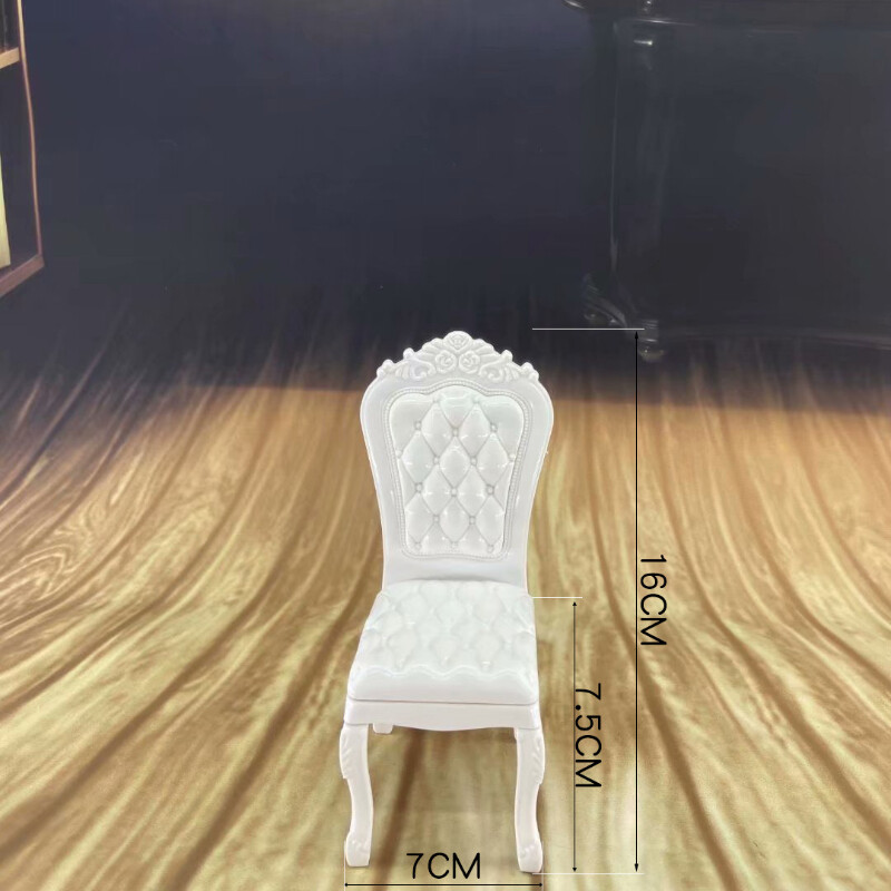 1/6 Scale Doll House Miniature Chair Table Model For 12'' Action Figure ...