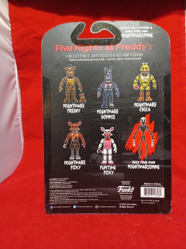 FNAF 4 Nightmare Foxy from Nightmare Set, Still In Box, Great Condition ...