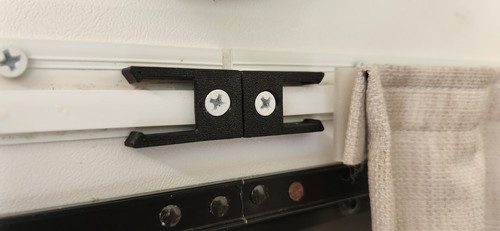 Caravan window curtain clips (black), pack of 28 suit Avan and others ...