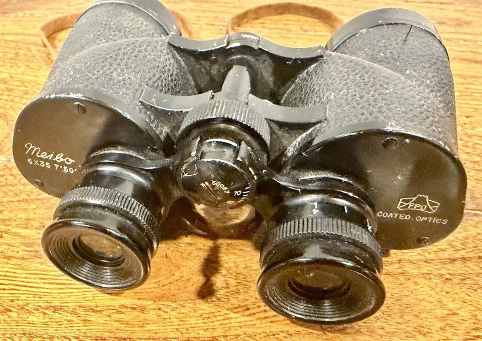 Rare Vintage Meibo 6x35 Binoculars with Coated Optics | eBay