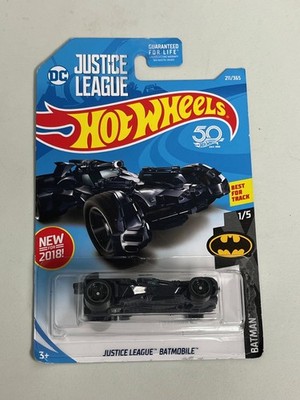 2017 50 Anniversary Justice League 1/365 Batmobile 1/5 Hot wheels A114 ...