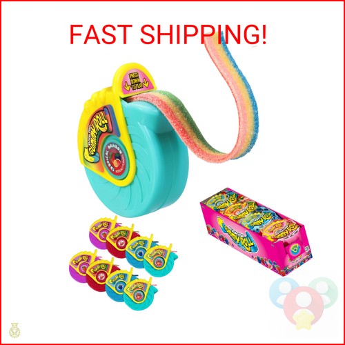 Push Pop Gummy Roll Candy Gummies, 8 Ct Individually Wrapped Gummies in ...