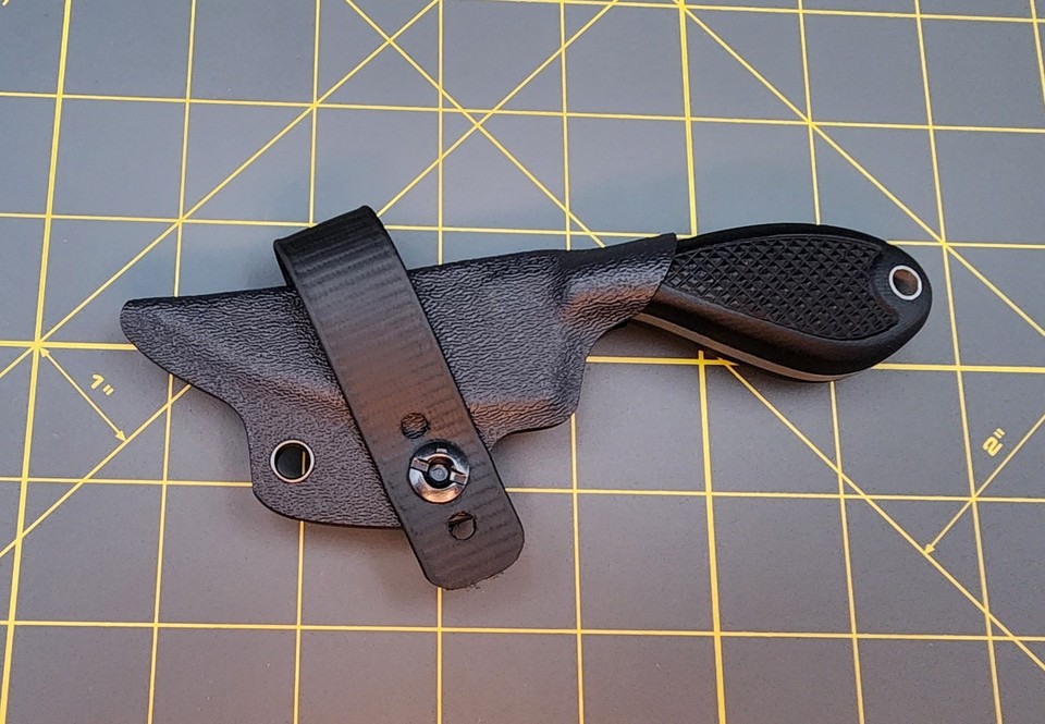 ShivWorks Clinch Pick 2.0 Fixed Blade Knife EDC Tactical Self Defense ...