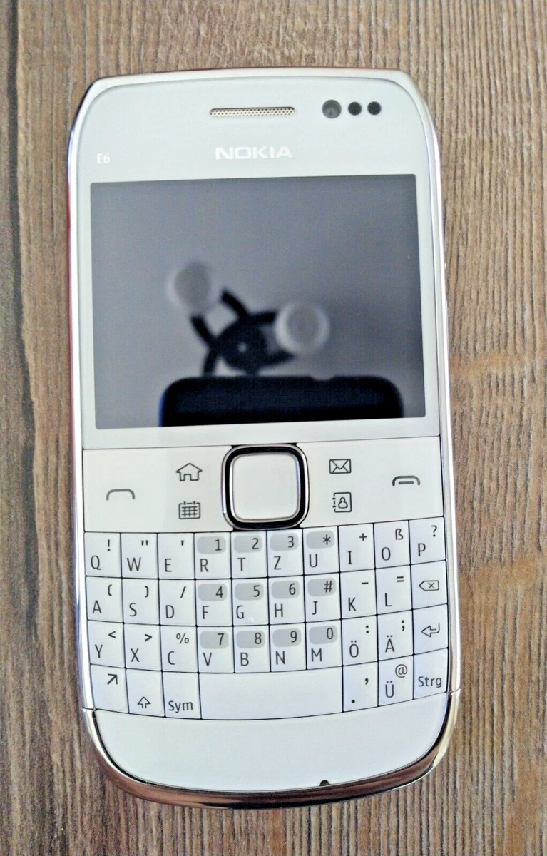 Nokia E6 Silver