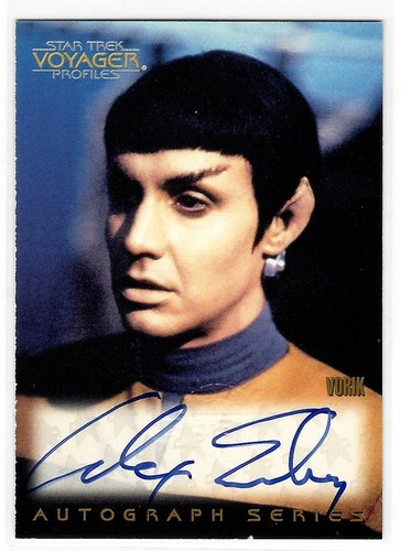 Alexander Enberg As Vorik Star Trek Voyager Autograph Card A14 | eBay