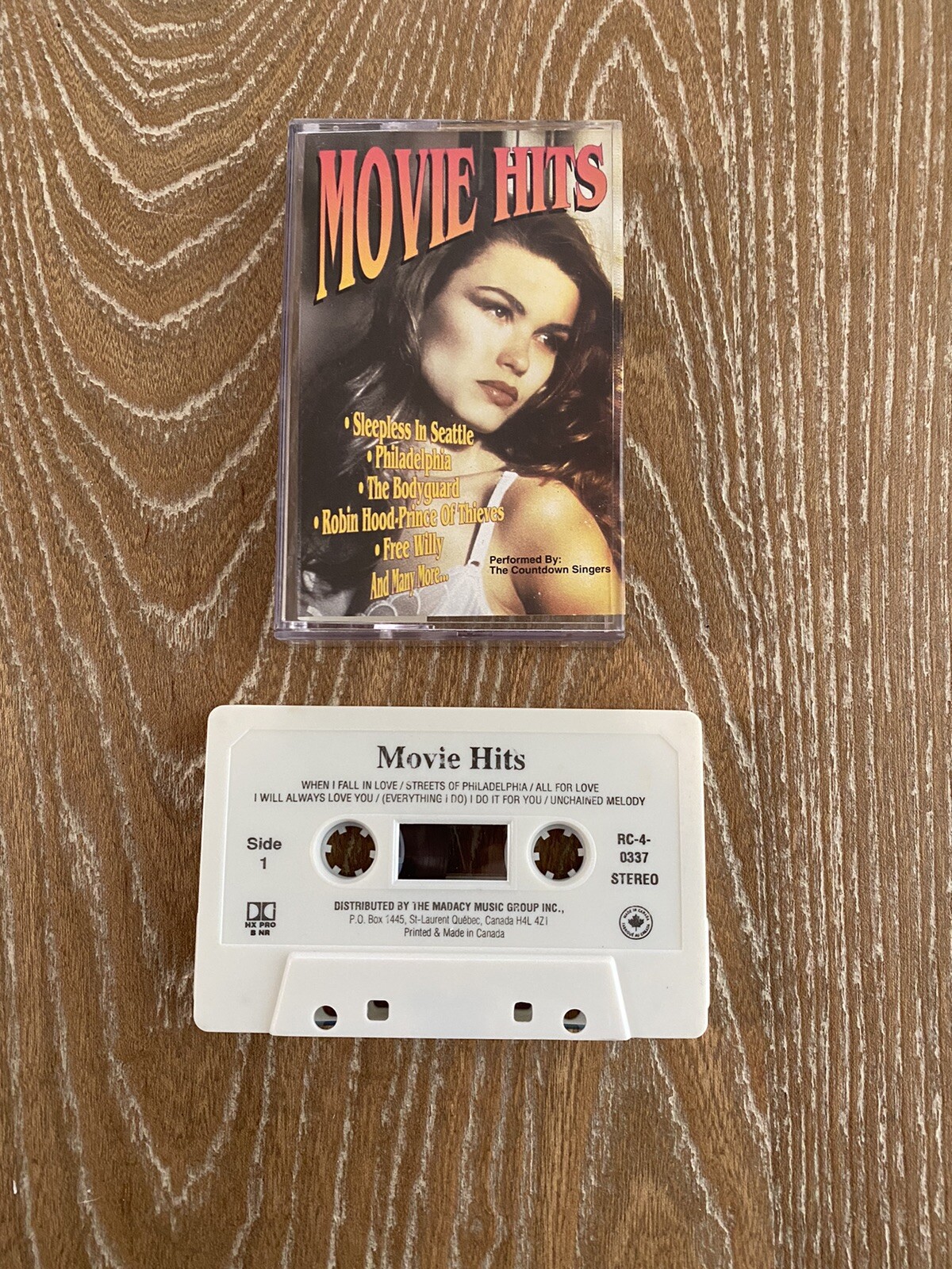Movie Hits Cassette Tape Madacy Music Canada 1994 | eBay