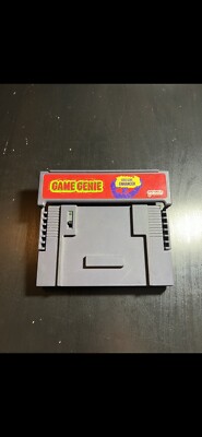 Game Genie Video Game Enhancer (Super Nintendo SNES) - Tested | eBay