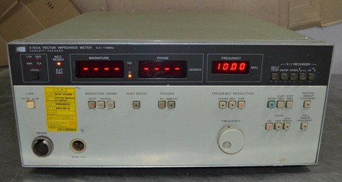 HP 4193A Vector Impedance Meter 0.4-110Mhz [A1] | eBay