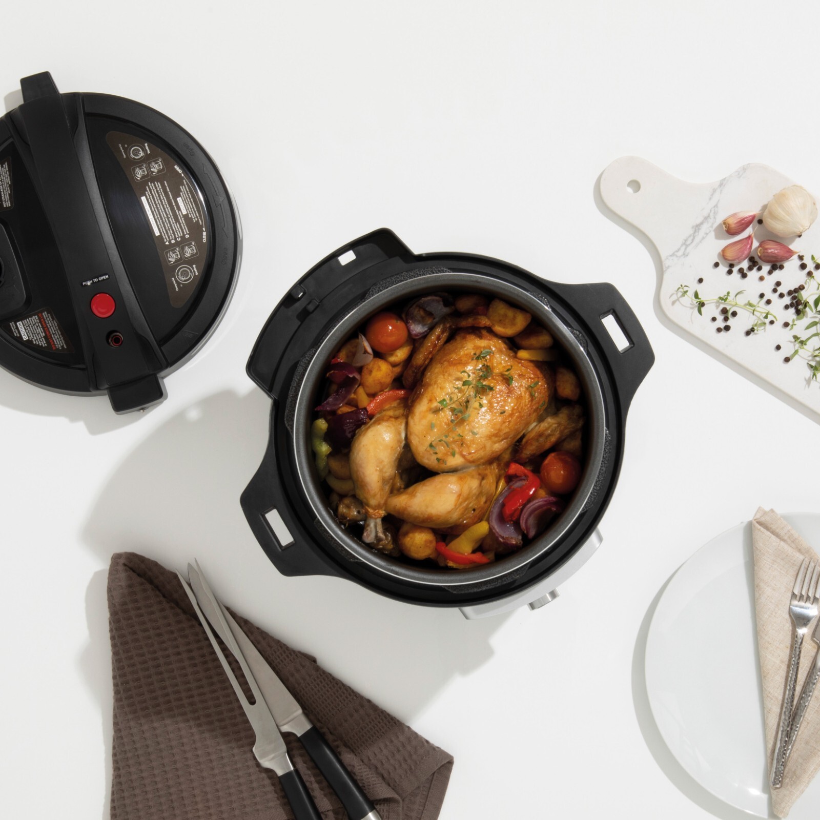 Daewoo 13-in-1 Pressure Multi-Cooker Air Fryer 6L Digital Electric ...