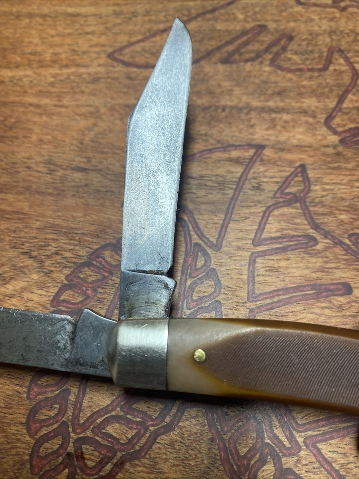 Vintage Schrade Old Timer 80T Folding Pocket Knife-Made in the USA🇺🇸 | eBay